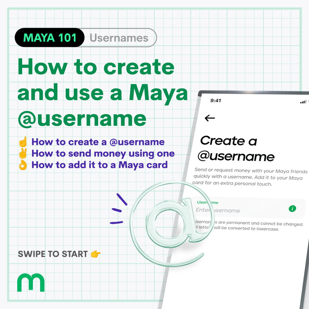 How to create and use a Maya @username